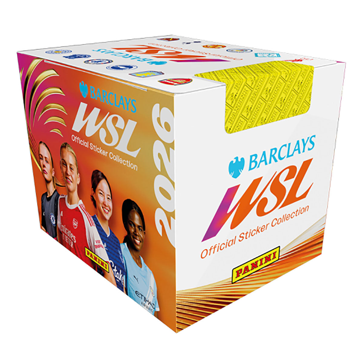 Panini Women's Super League 2025/26 Sticker Collection 50 Pack Box — Booghe
