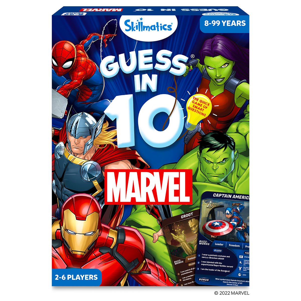 Skillmatics Guess in 10: Marvel Card Game — Booghe