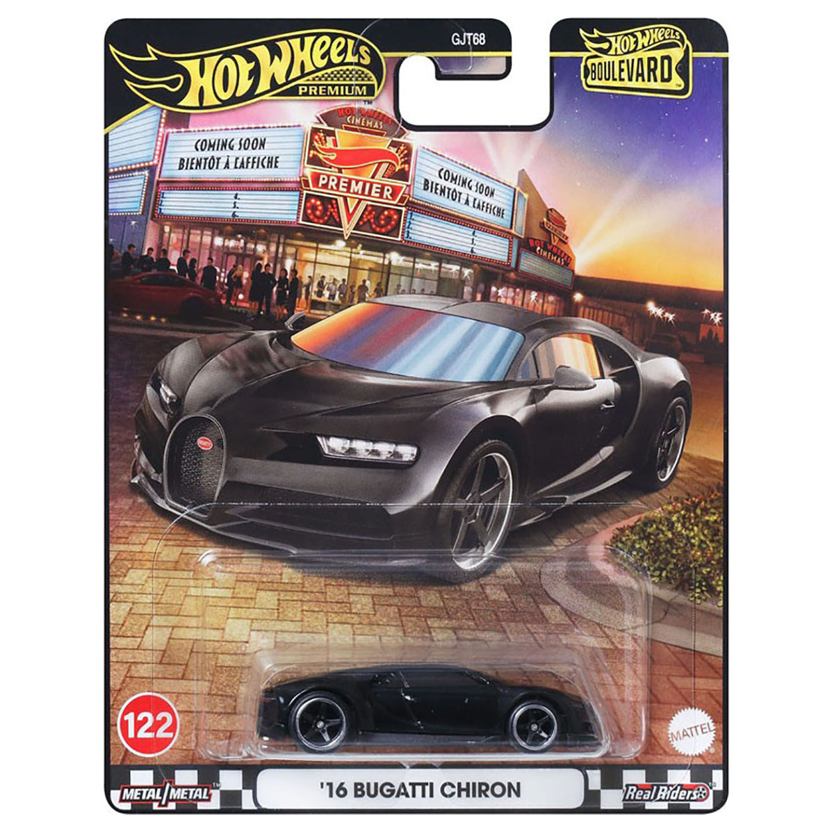 Hot Wheels Boulevard: '16 Bugatti Chiron 1:64 Die-Cast Car — Booghe