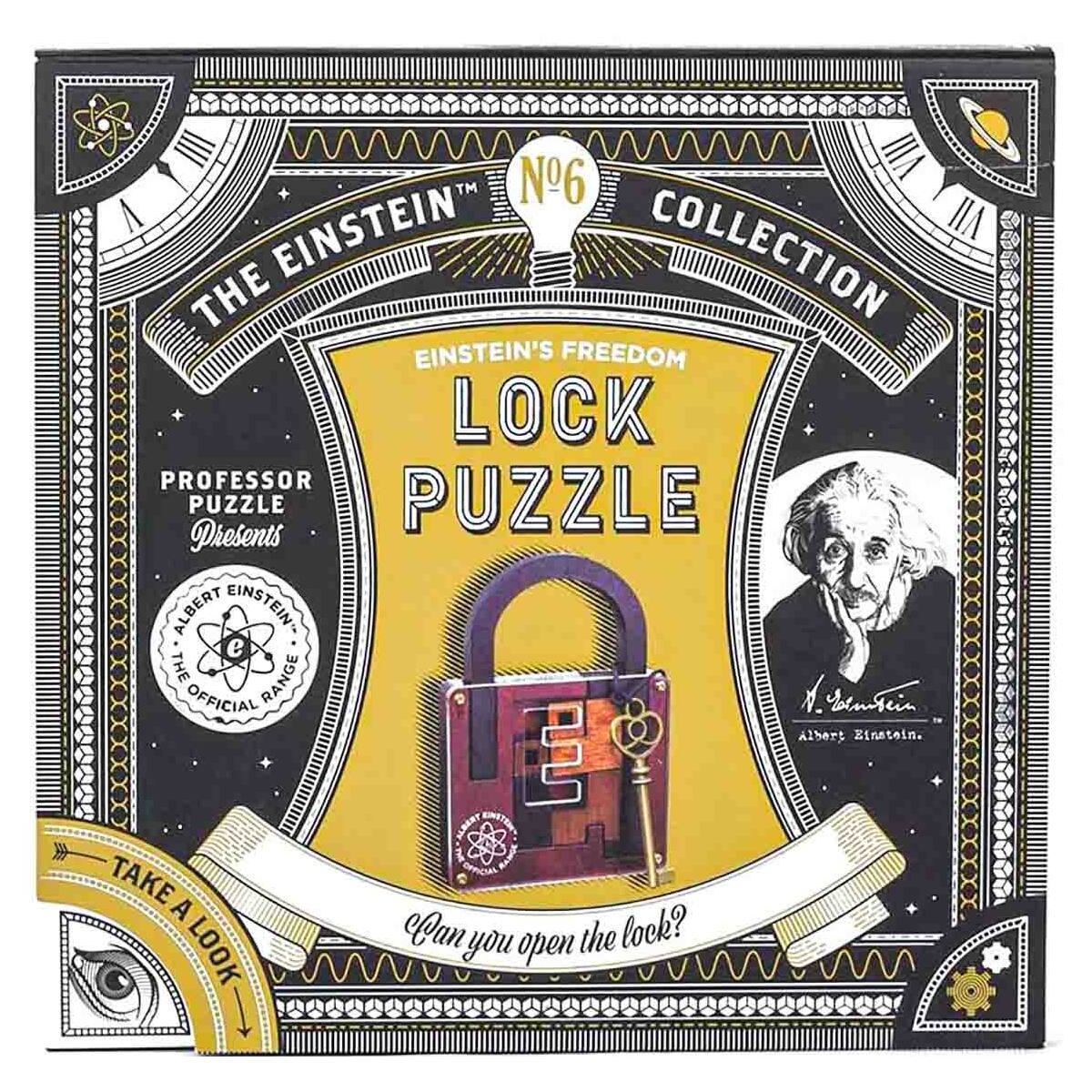 Professor Puzzle The Einstein Collection No 6: Lock Puzzle — Booghe