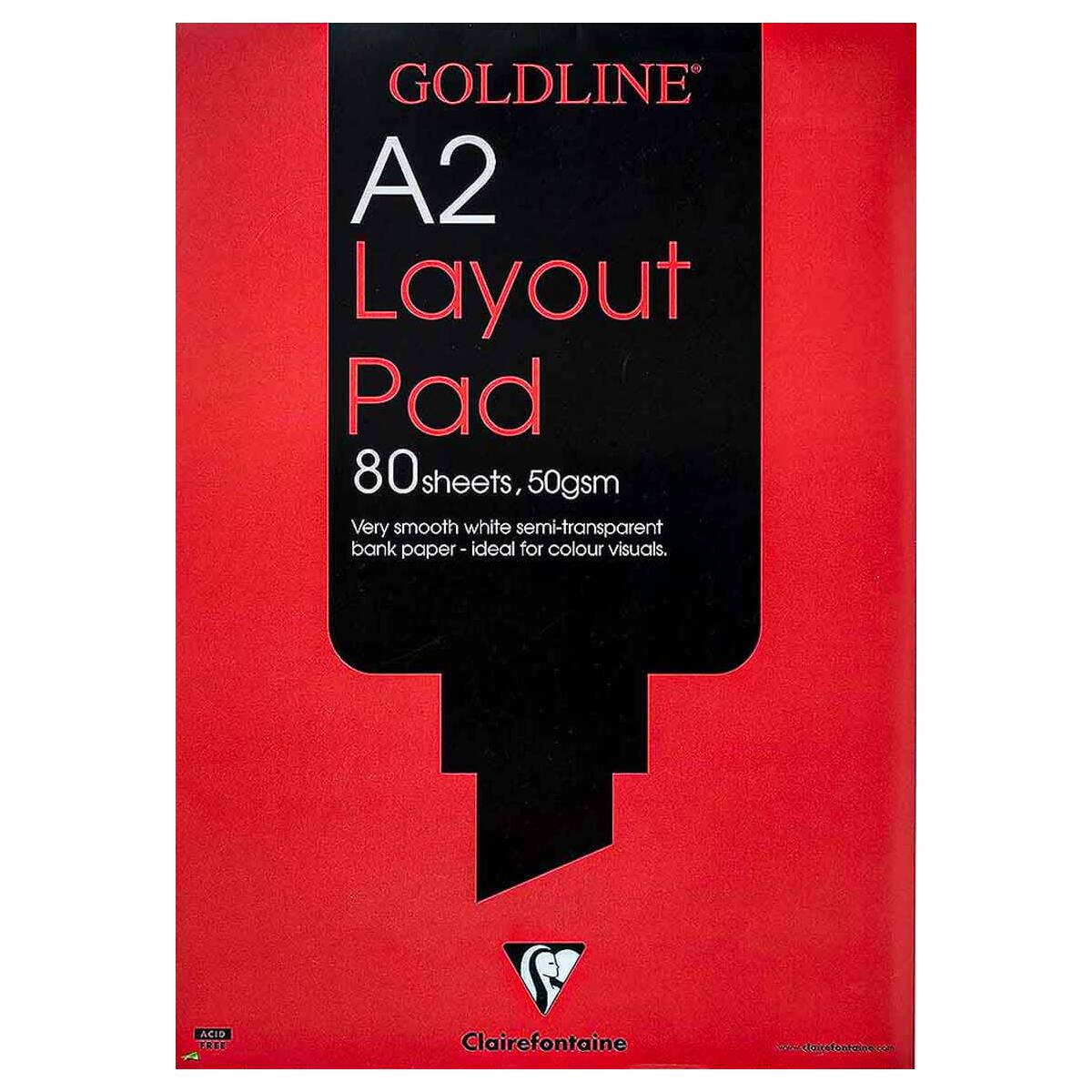Clairefontaine Goldline A2 Layout Pad — Booghe