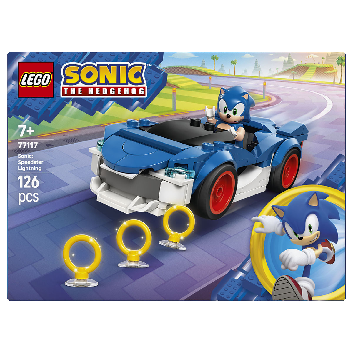 LEGO Sonic the Hedgehog Speedster Lightning 77117 Building Set — Booghe