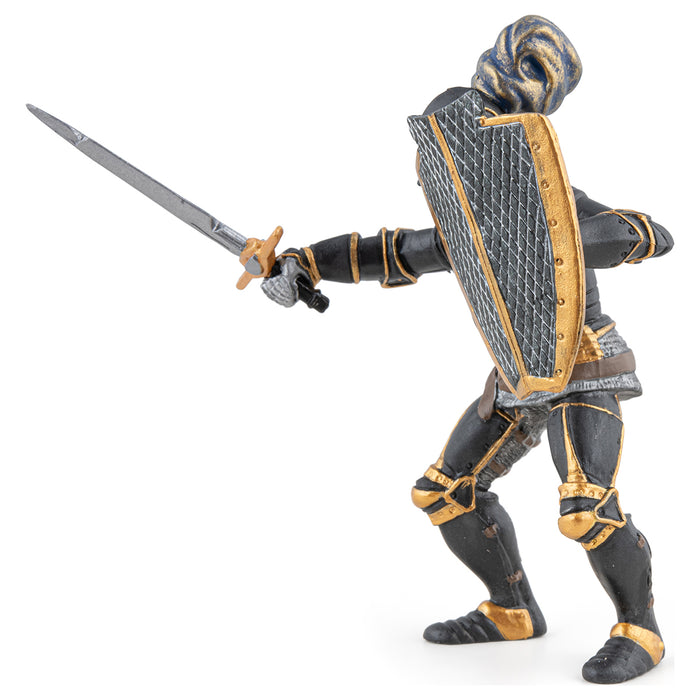Papo Knight in Black Armour Figure — Booghe