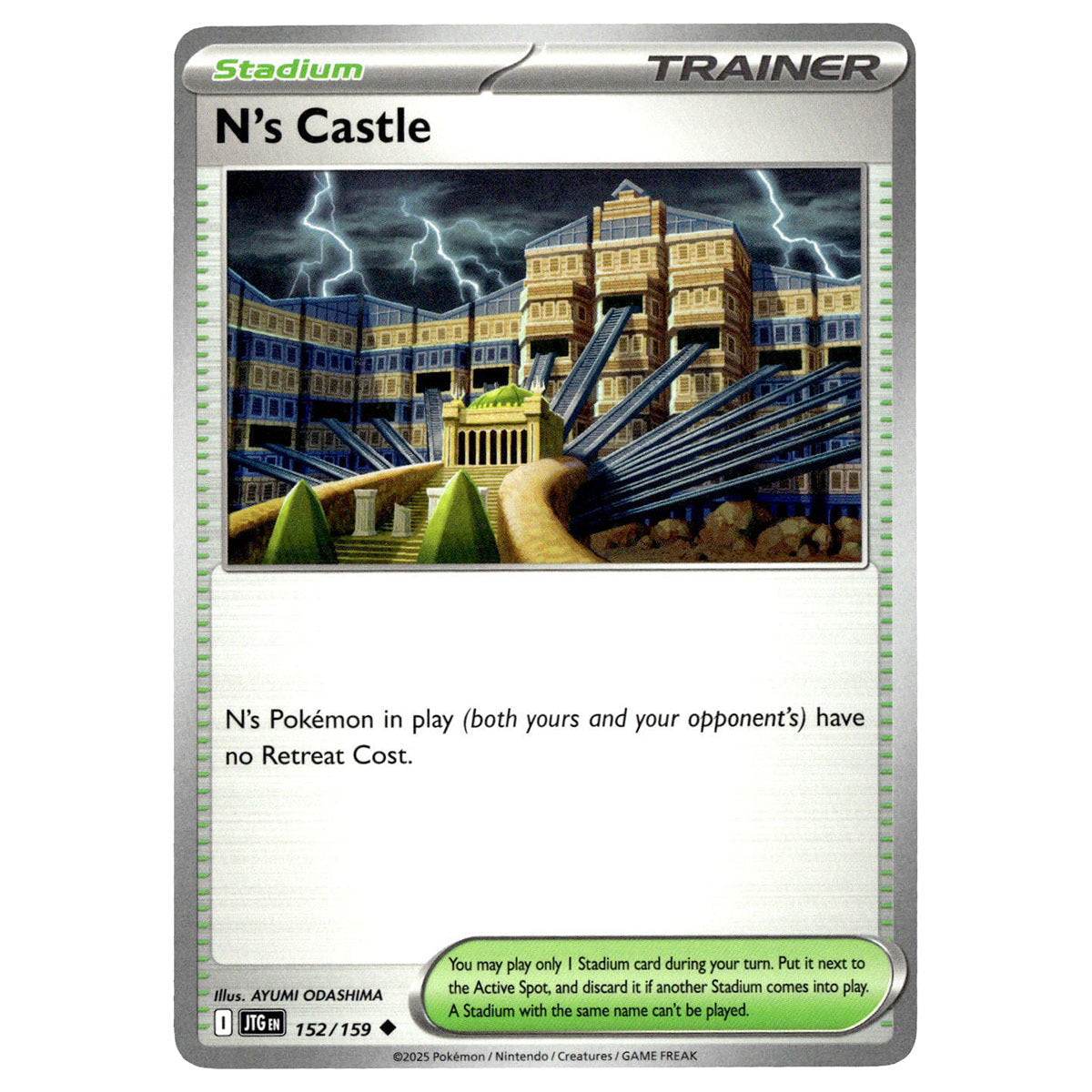 N's Castle #152/159 Pokémon SV09: Journey Together — Booghe
