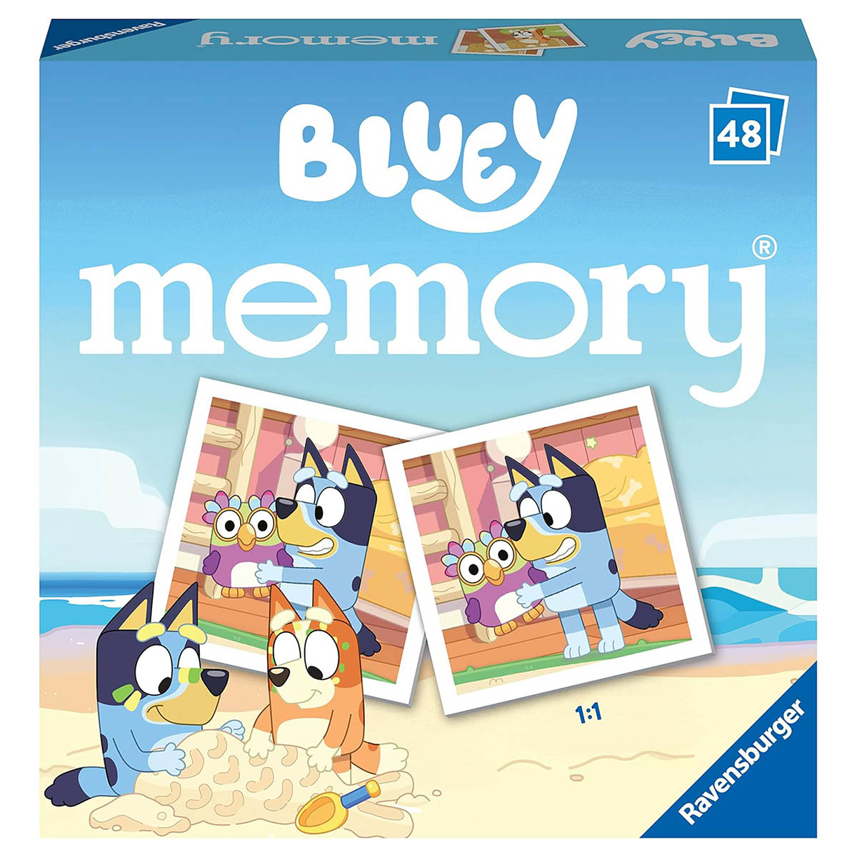 Bluey Mini Memory Card Game — Booghe