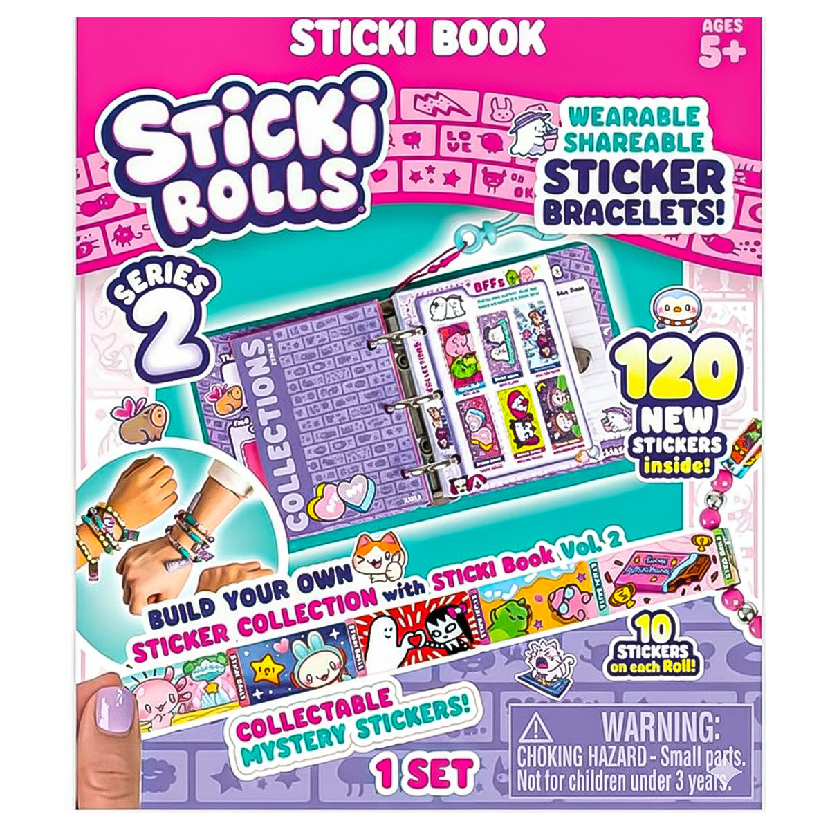 Sticki Rolls Sticki Book Vol. 2 Set — Booghe