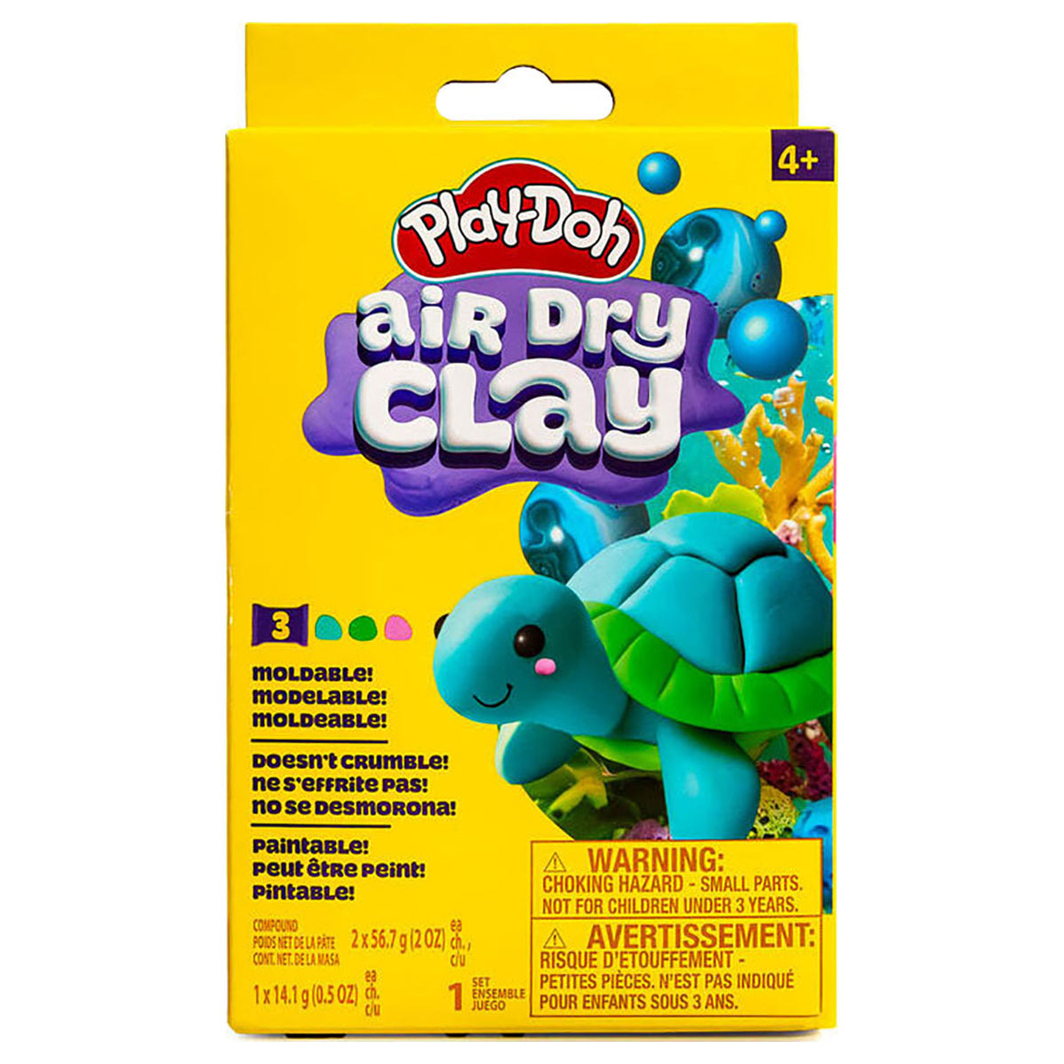 Play-Doh Air Dry Clay Buddy Turtle — Booghe