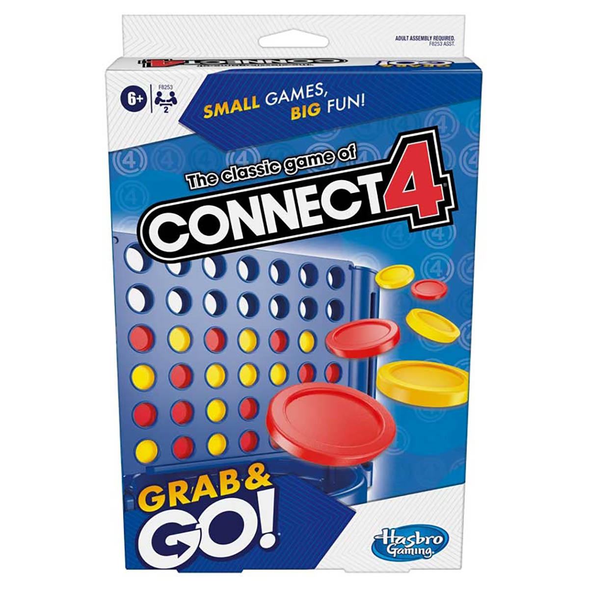 Connect 4 Grab & Go! Game — Booghe