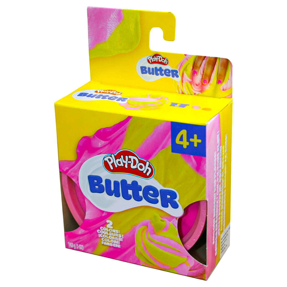 PlayDoh Peggable Box Butter Cloud Bubble Pink & Yellow — Booghe