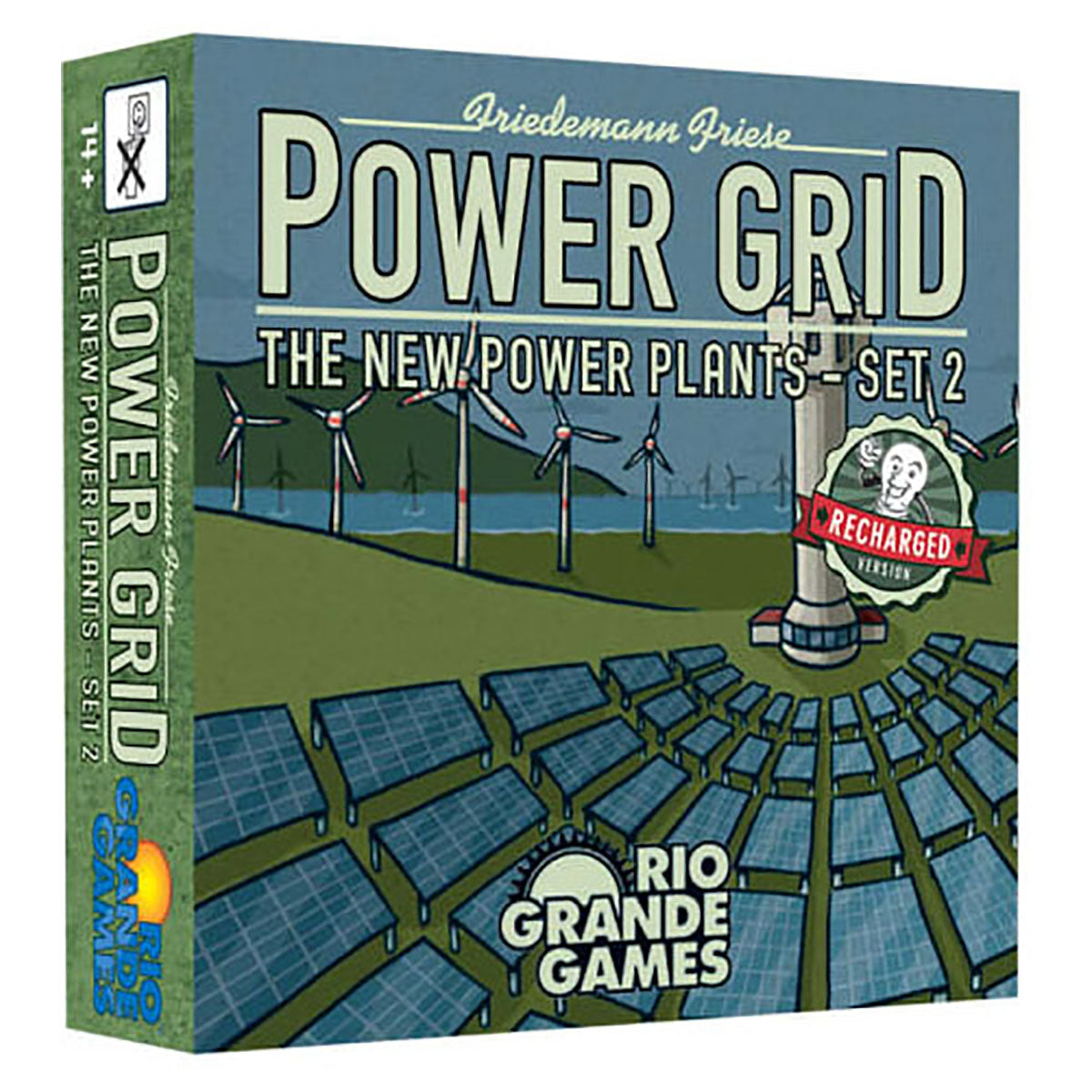 Power Grid: The New Power Plant Cards Set 2 Recharged Version Game Exp ...