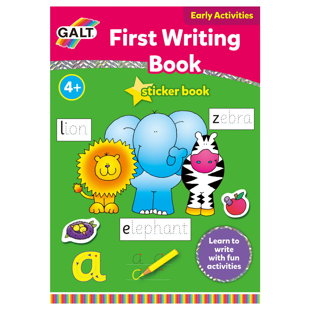 Galt First Writing Sticker Book — Booghe