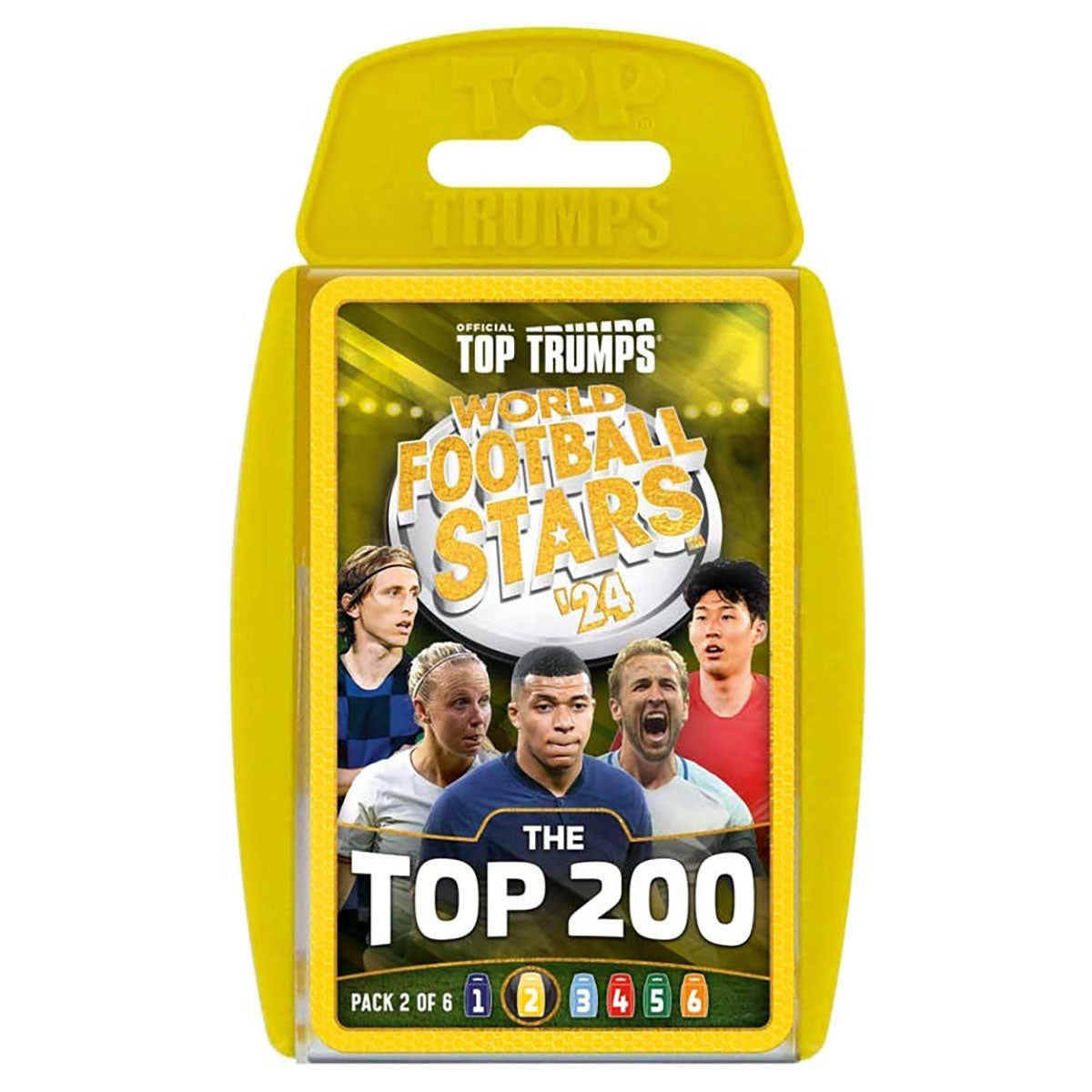 World Football Stars '24 Top 200 Top Trumps Card Game (Pack 2 of 6 ...