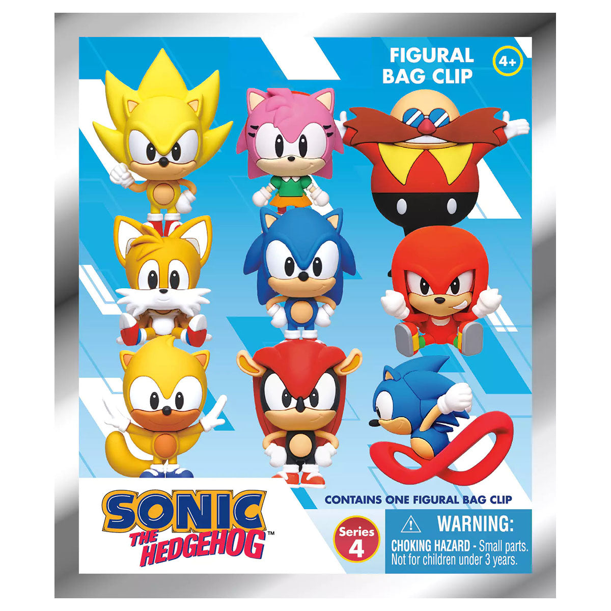 Sonic the Hedgehog Series 4 Figural Bag Clip (styles vary) — Booghe