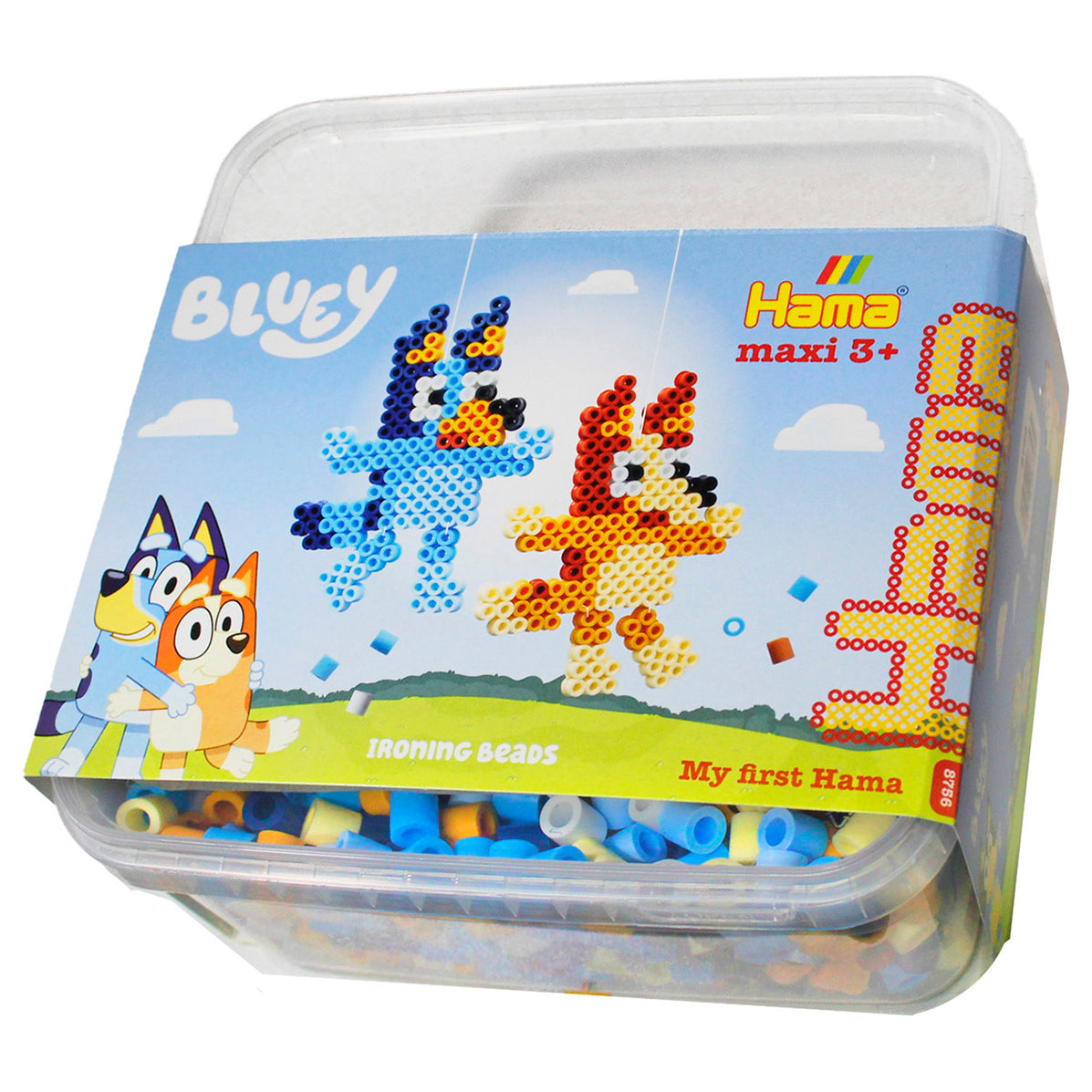 Hama Bluey Maxi Beads Tub — Booghe