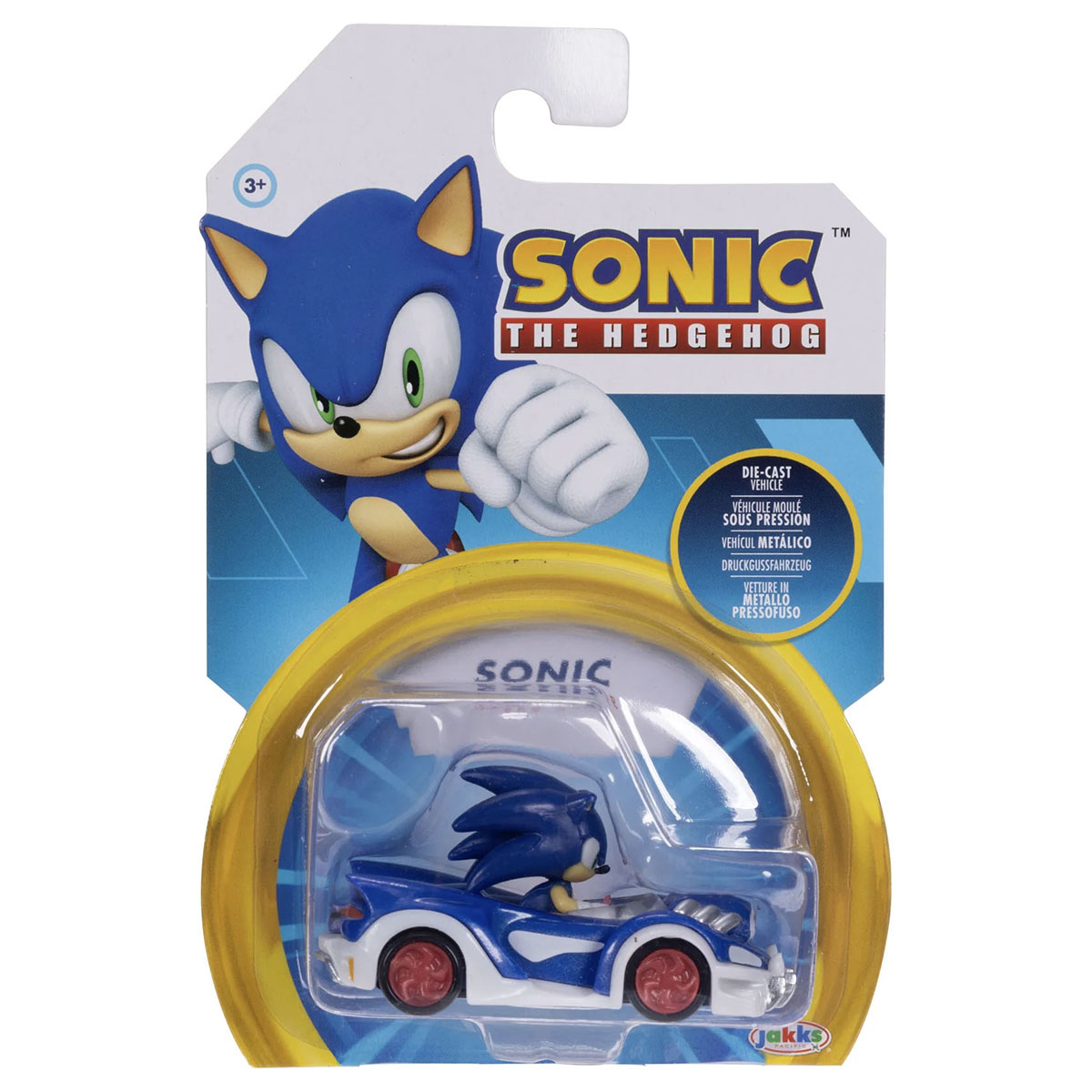 Sonic the Hedgehog Sonic 1:64 Die-cast Vehicle — Booghe