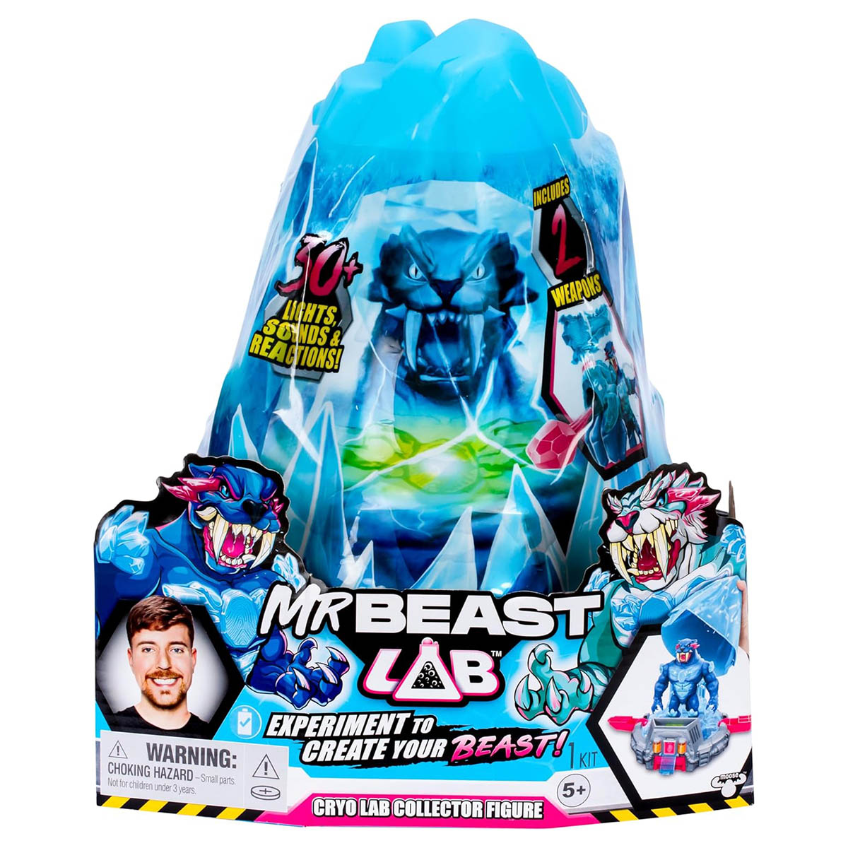 MrBeast Lab: Cryo Lab Collector Figure — Booghe