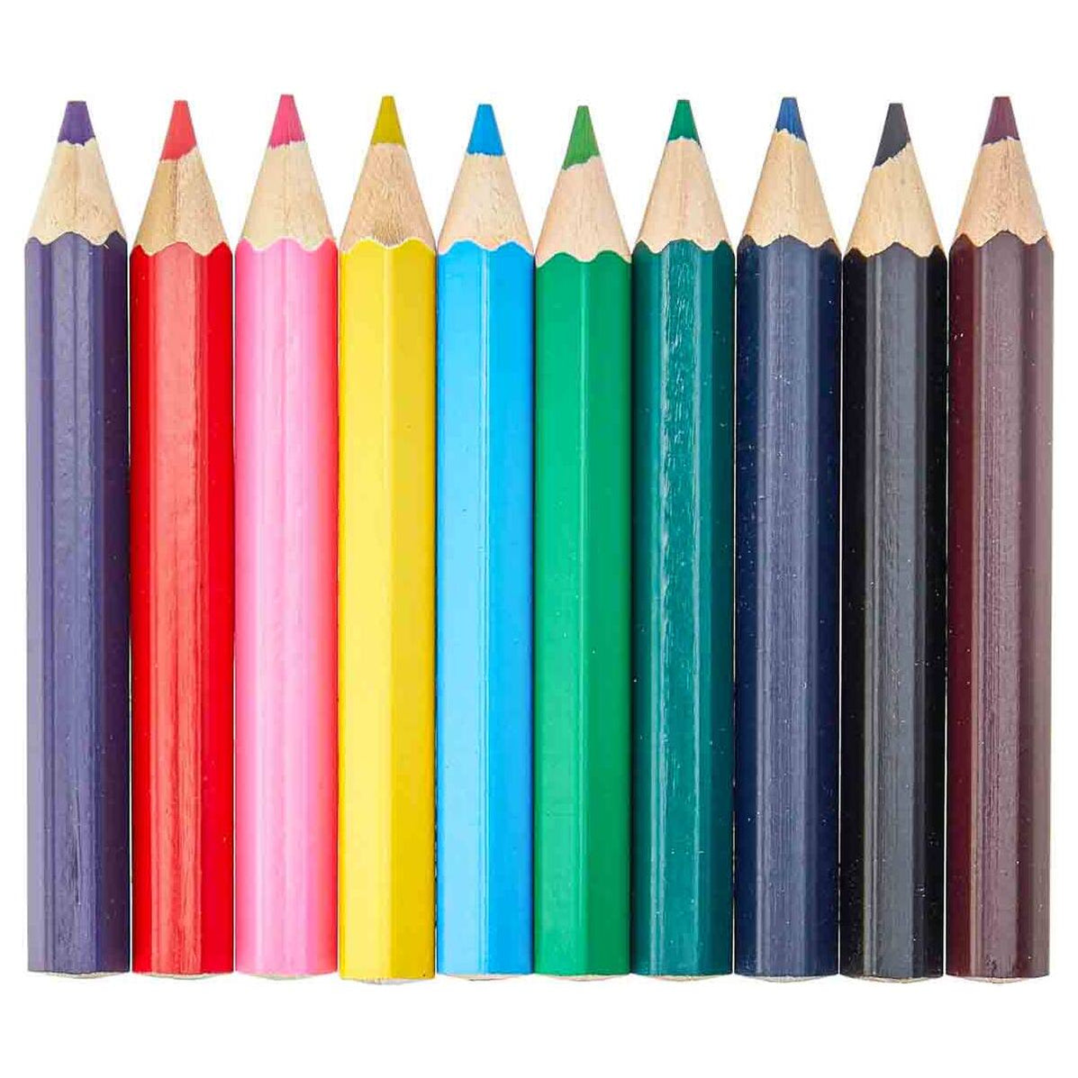 Artbox 10 Chunky Colouring Pencils with Sharpener — Booghe