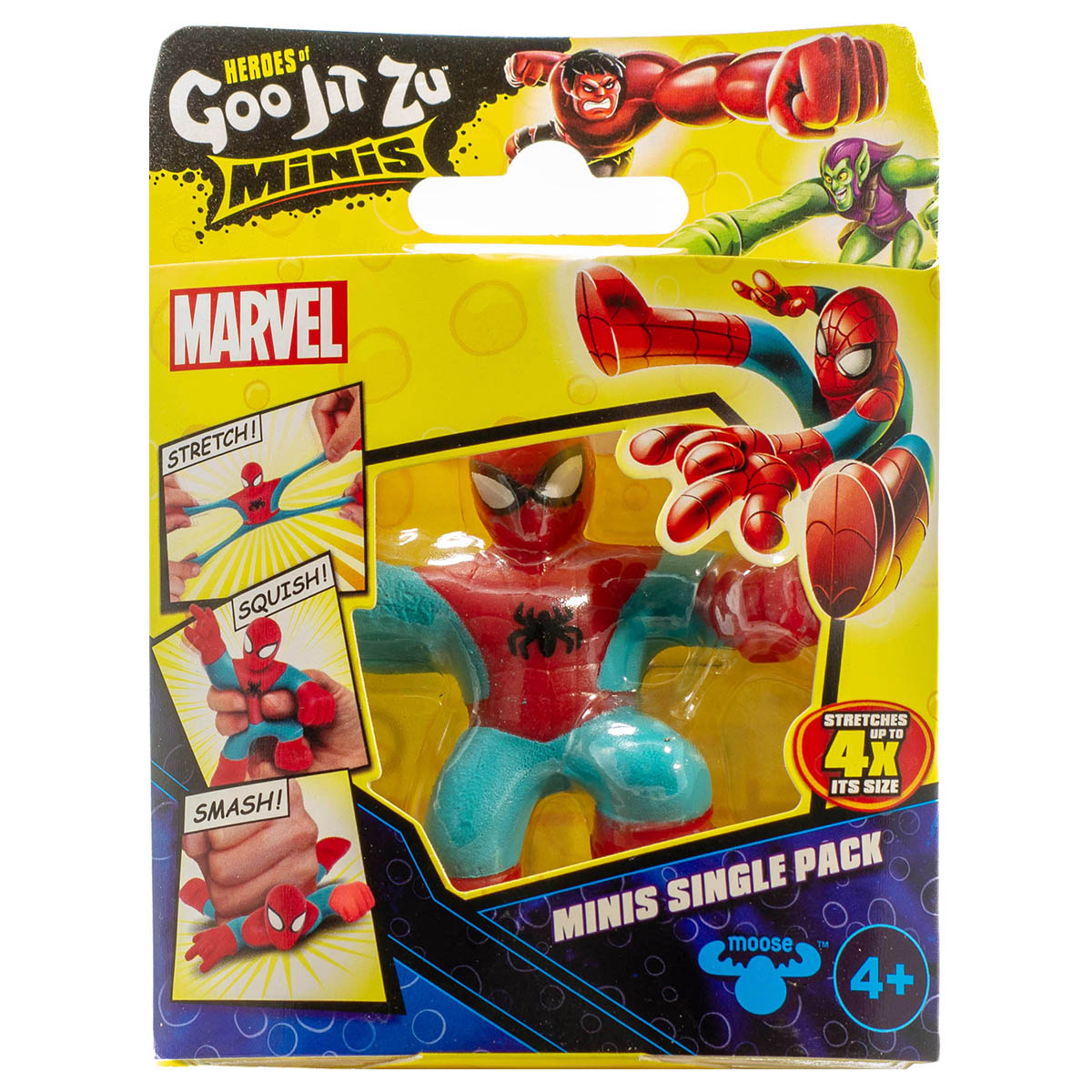 Heroes of Goo Jit Zu Marvel Series 5 Minis Stretch Figure (styles vary ...