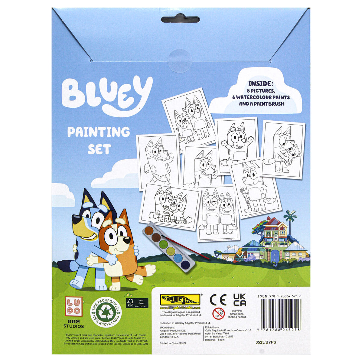 Bluey Painting Set — Booghe