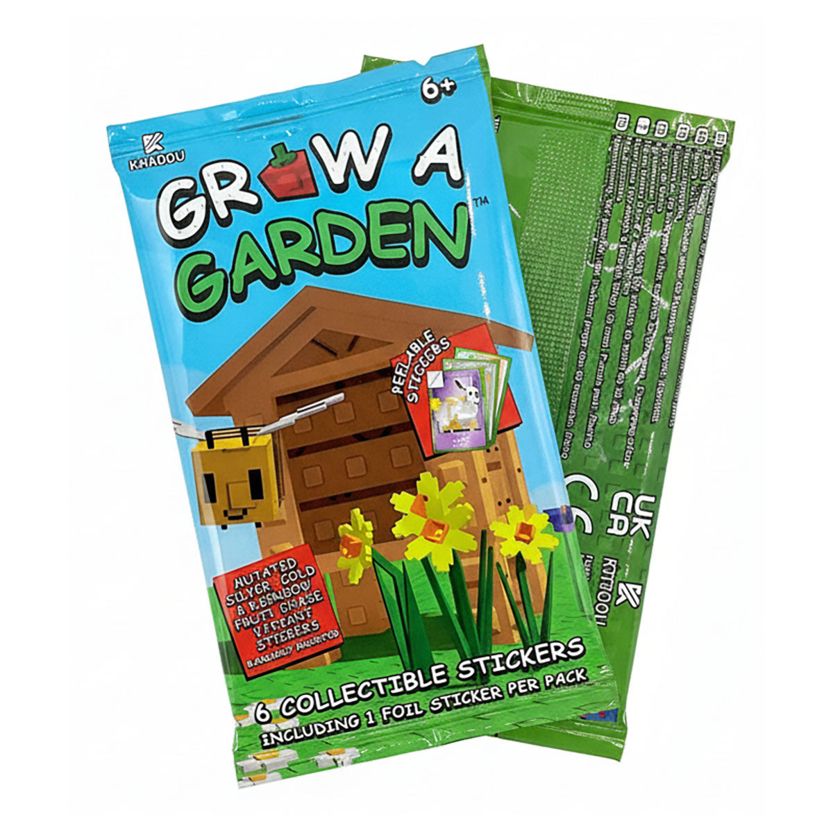 Grow a Garden Collectible Stickers Pack — Booghe