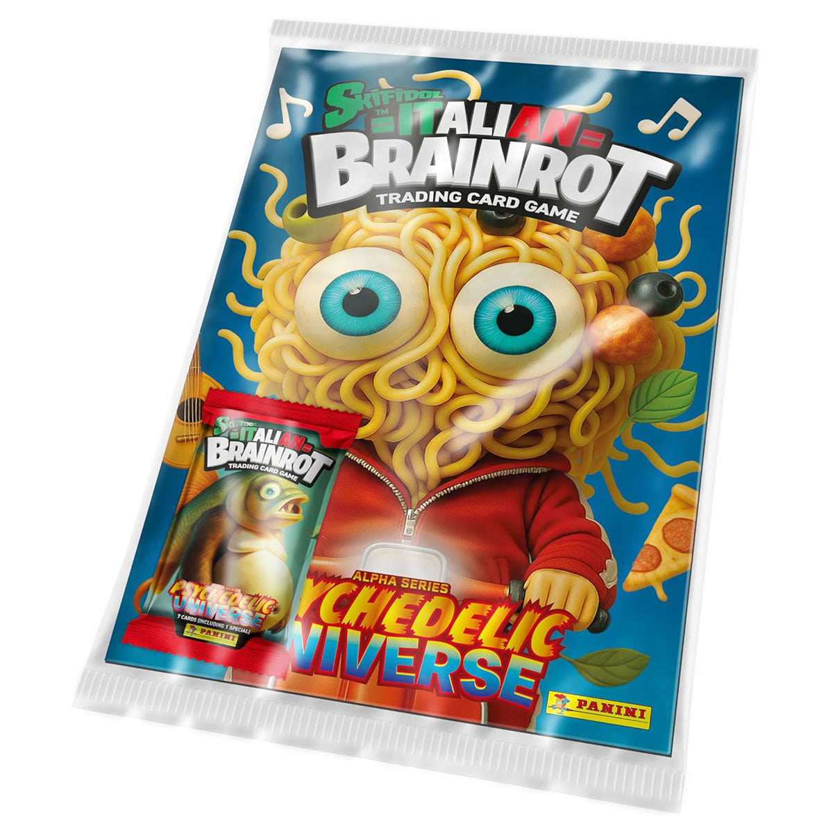 Panini Skifidol Italian Brainrot Trading Card Game Psychedelic Univers ...