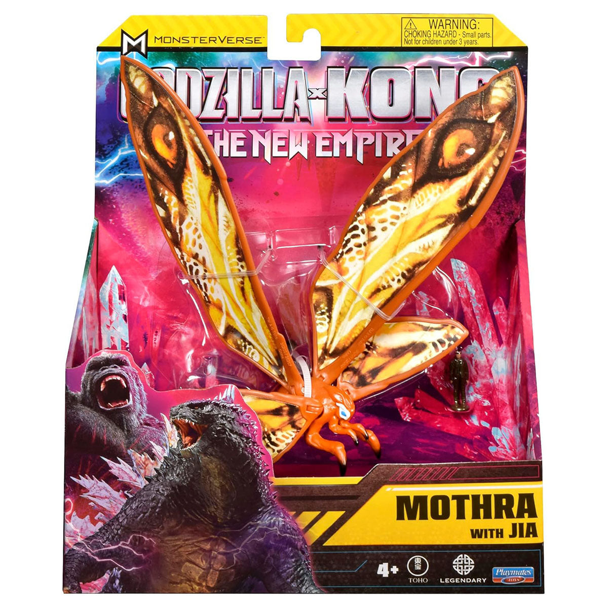 Godzilla x Kong: The New Empire Mothra with Jia 6" Figure — Booghe