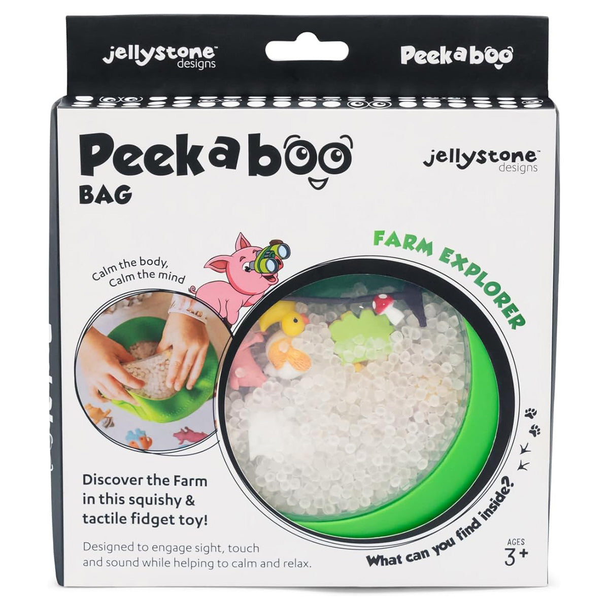 Jellystone Peek-a-boo Bag Farm Explorer Fidget Toy — Booghe