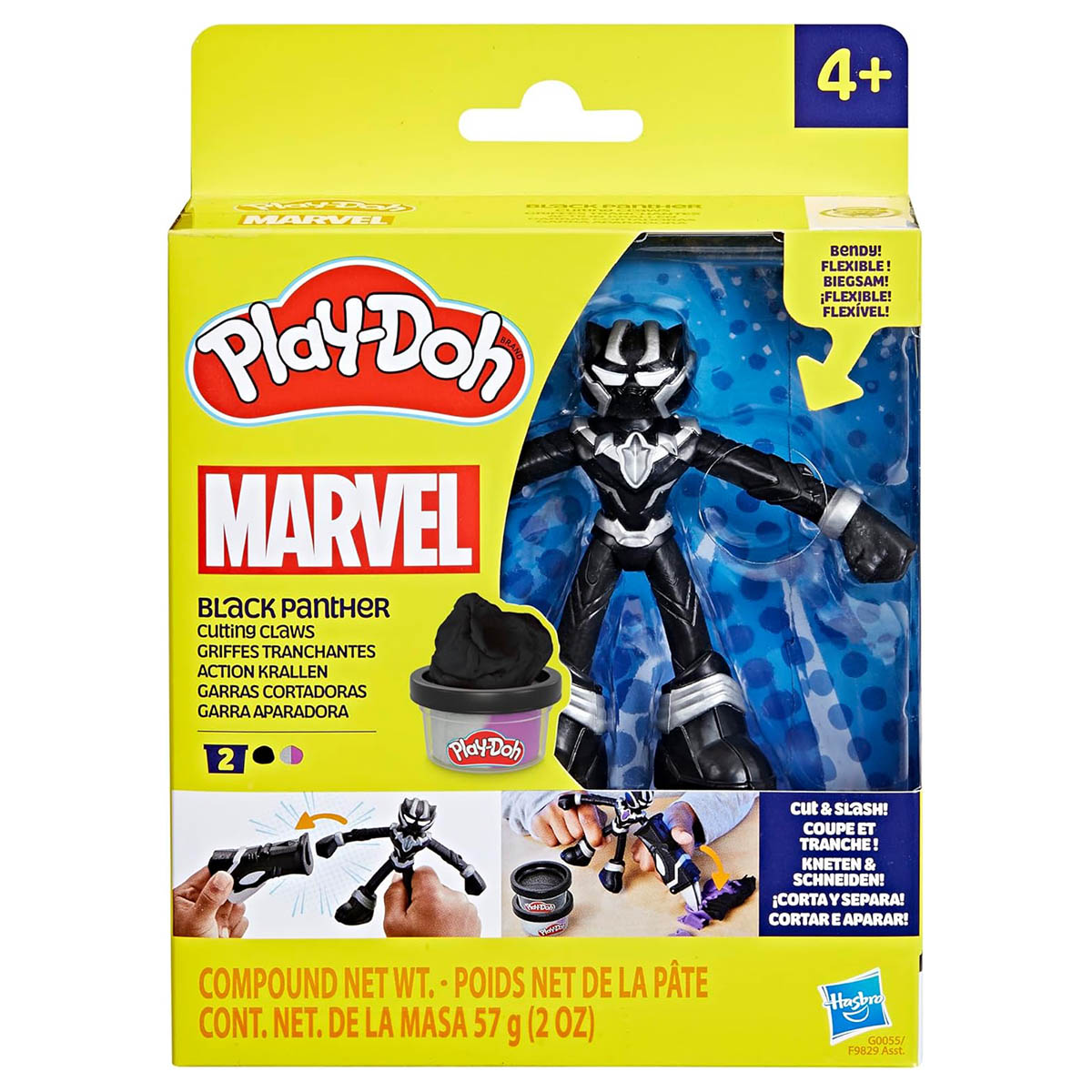 Play-Doh Marvel Black Panther Cutting Claws Playset — Booghe