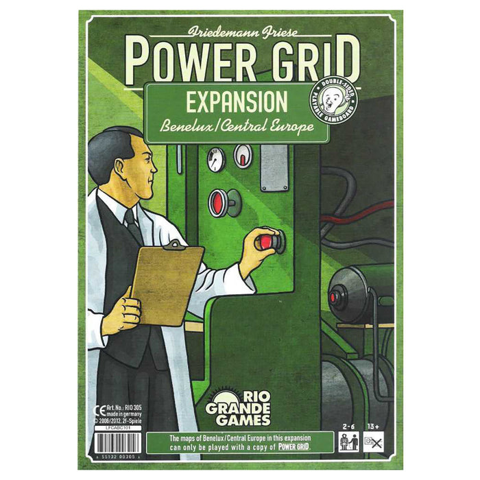 Power Grid Expansion: Central Europe 2nd Edition Game — Booghe