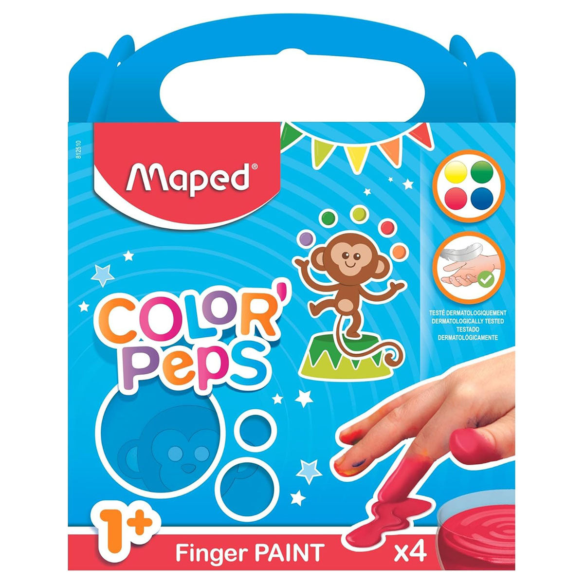 Maped Color'Peps My First Finger Paint (4 Pack) — Booghe