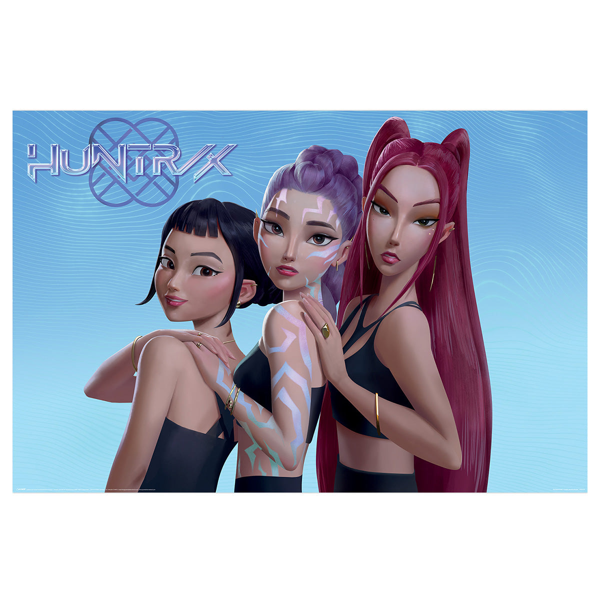 K-POP Demon Hunters Huntrix (Comeback) Maxi Poster — Booghe