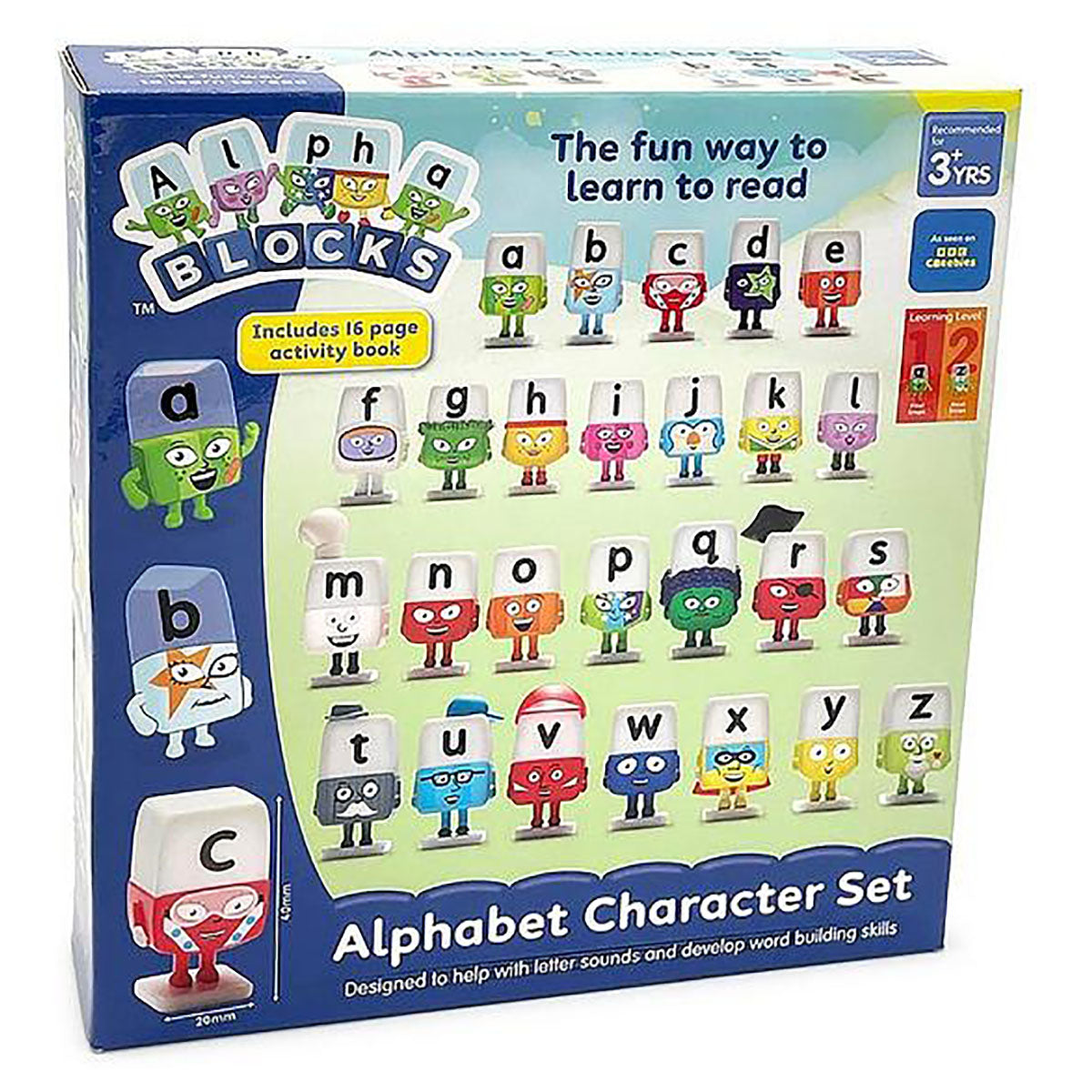 Alphablocks Character Set — Booghe