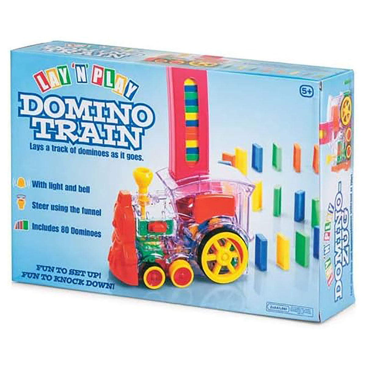 Lay 'n' Play Domino Train — Booghe