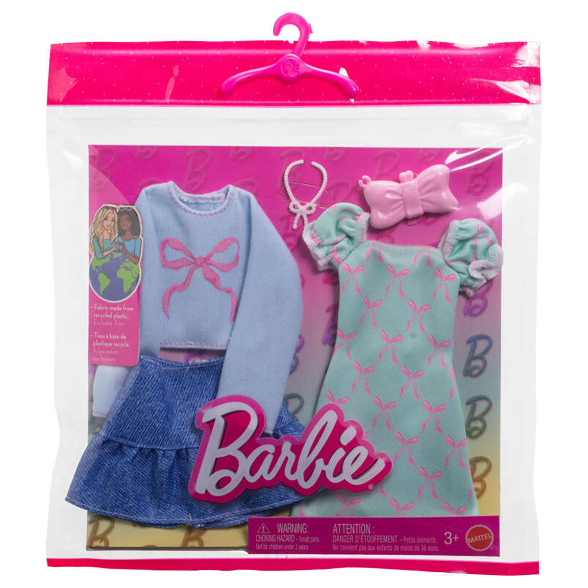 Barbie Fashion Bow Outfit (2 Pack) — Booghe