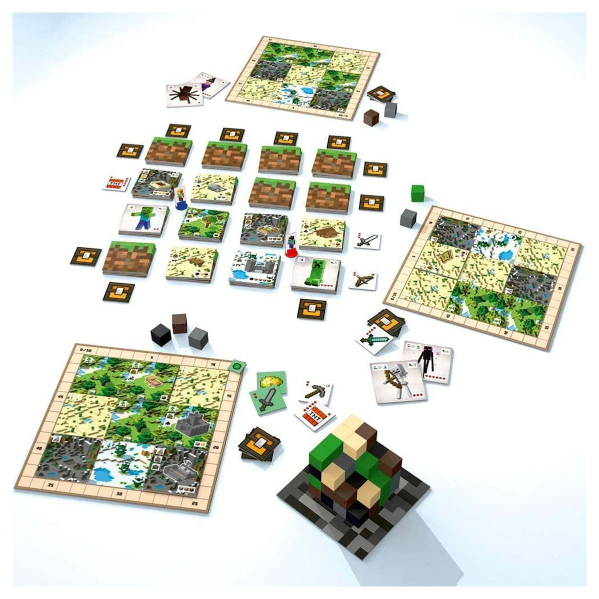 Minecraft Builders & Biomes Board Game — Booghe