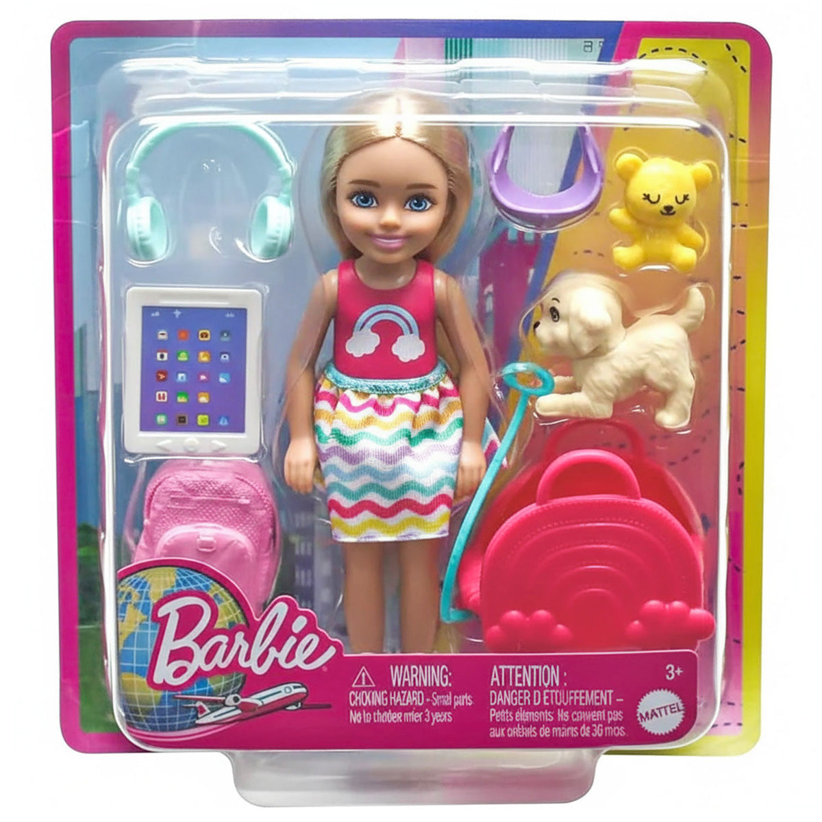 Barbie Chelsea Doll Travel Set — Booghe