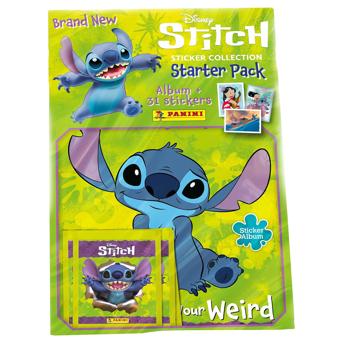 Panini Disney Stitch Sticker Collection Starter Pack — Booghe
