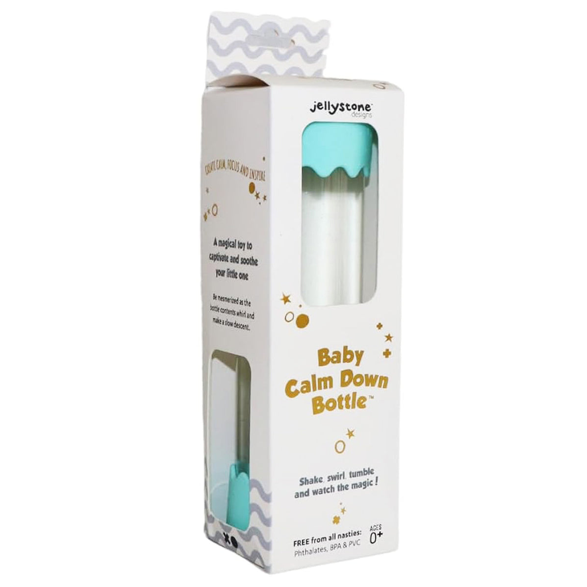 Jellystone Designs Baby Calm Down Bottle Soft Mint — Booghe