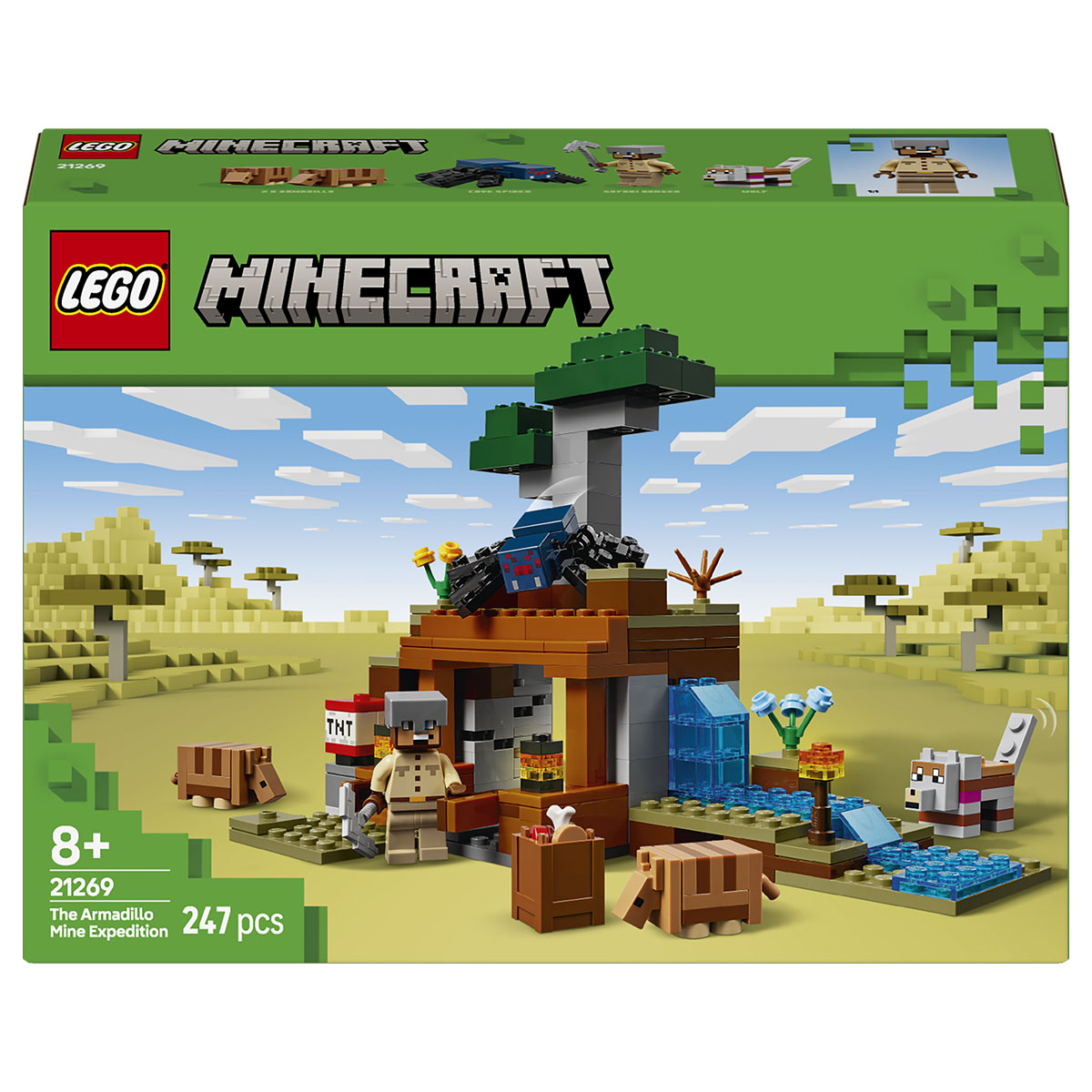 LEGO Minecraft The Armadillo Mine Expedition Building Set — Booghe