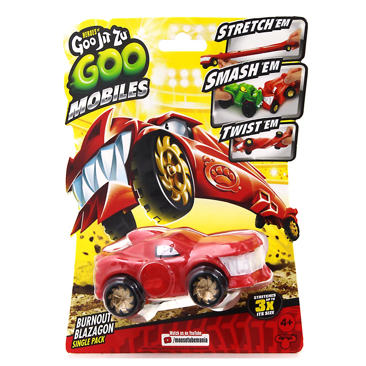 Heroes of Goo Jit Zu: Goo Mobiles Burnout Blazagon Stretch Vehicle — Booghe