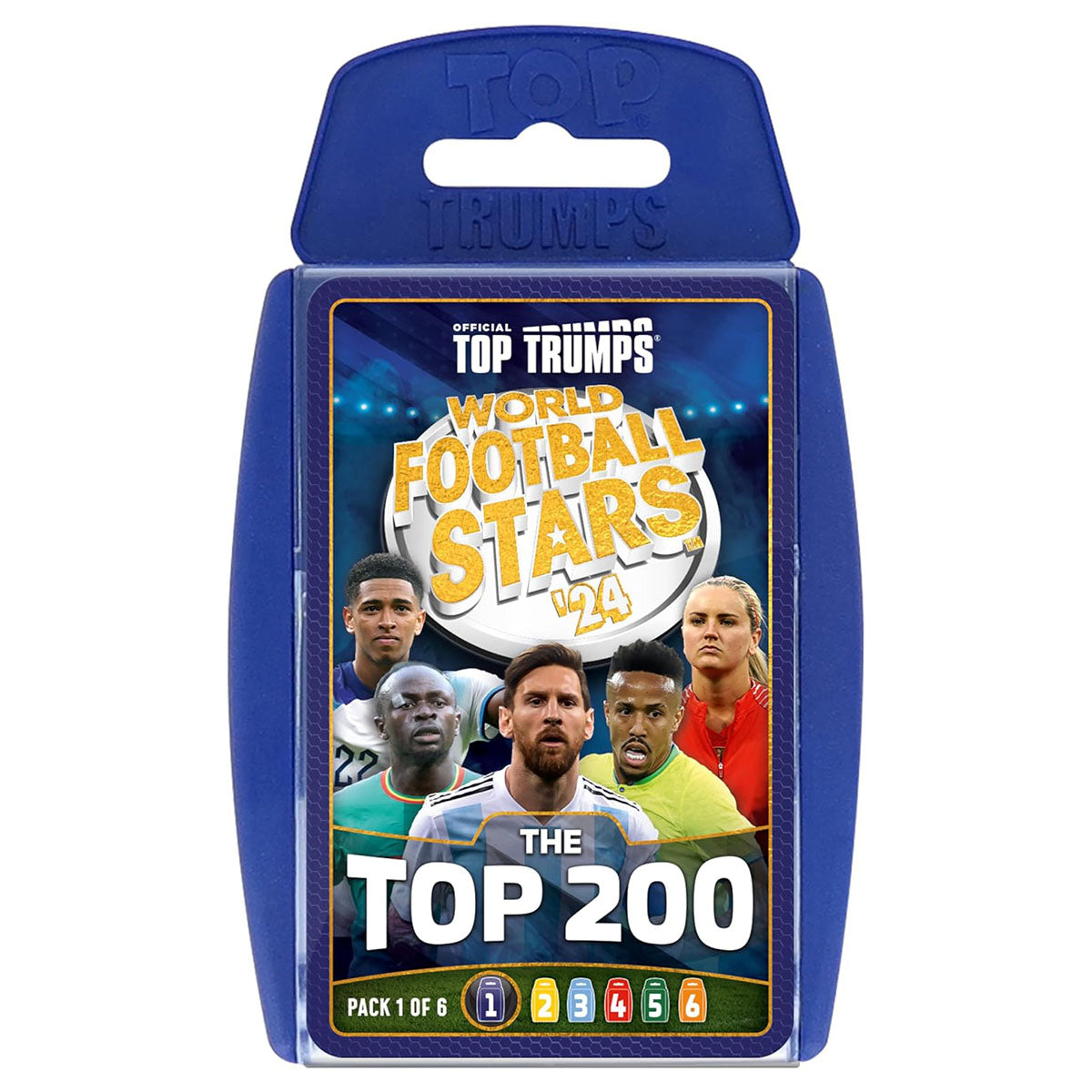 World Football Stars '24 Top 200 Top Trumps Card Game (Pack 1 of 6 ...