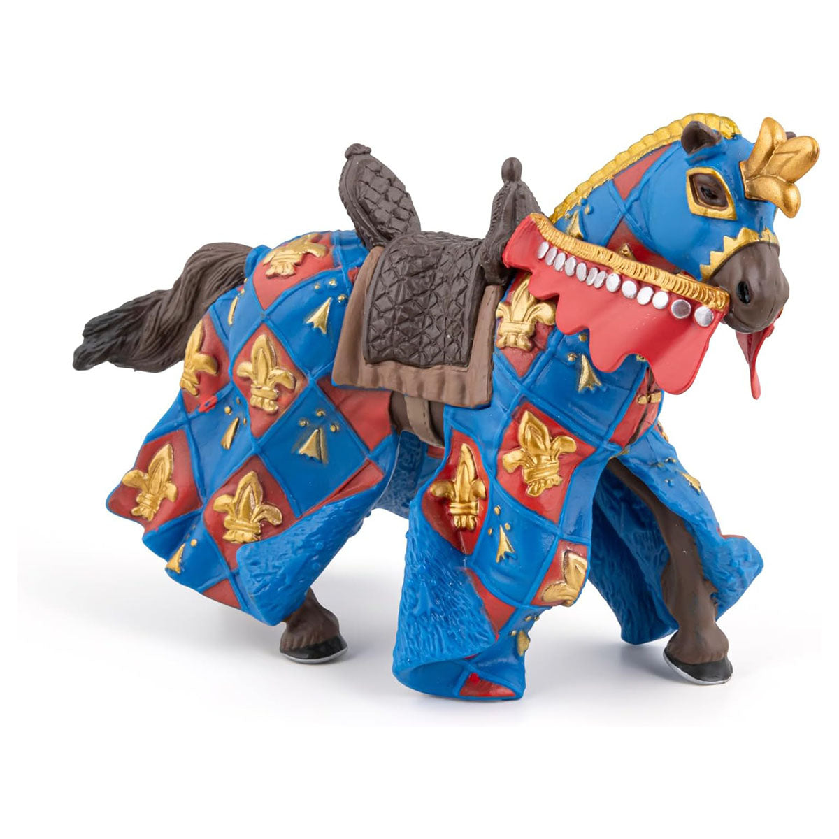 Papo Blue Horse Fleur-de-Lys Figure — Booghe