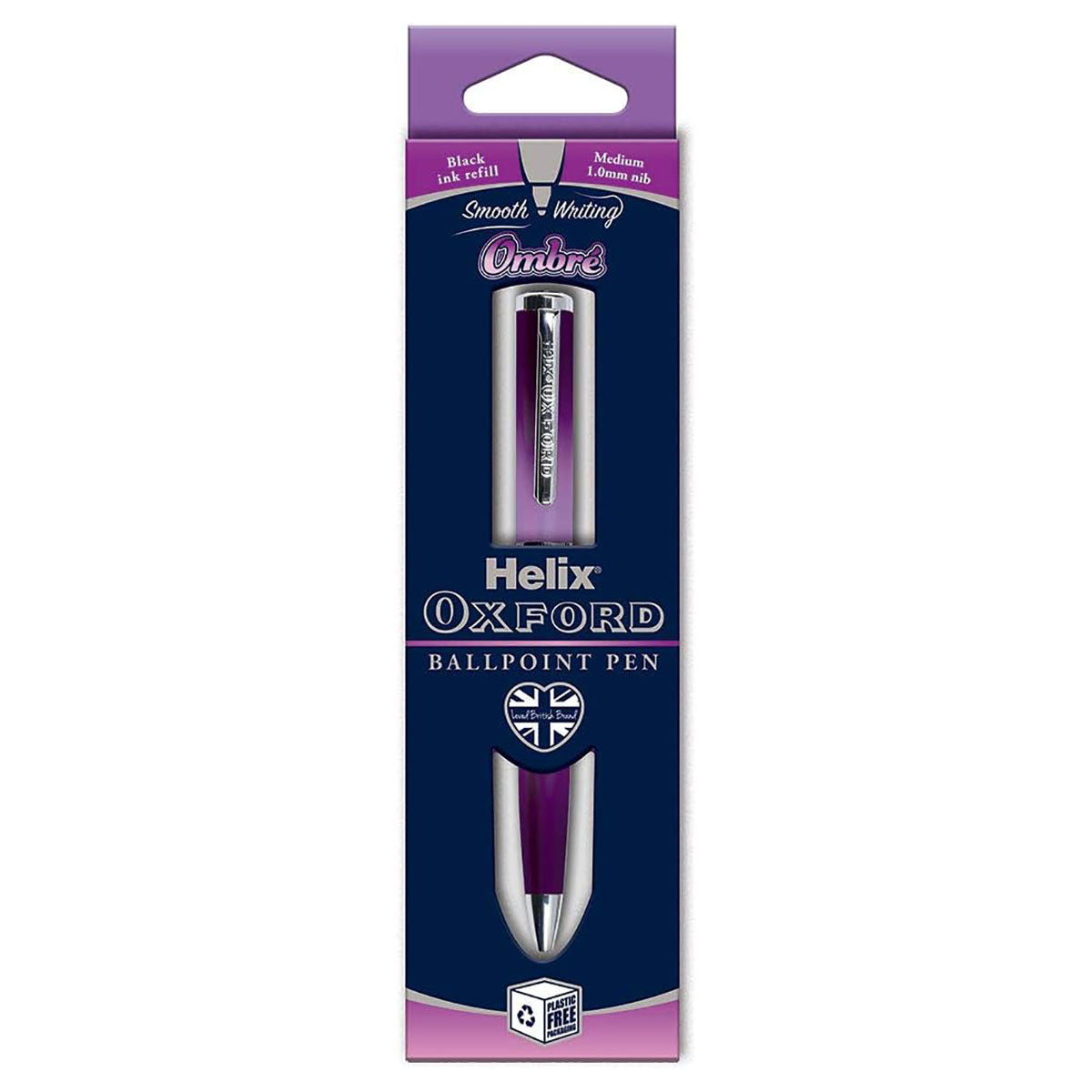 Helix Oxford Ombre Premium Ballpoint Pen - Ombre Pink — Booghe