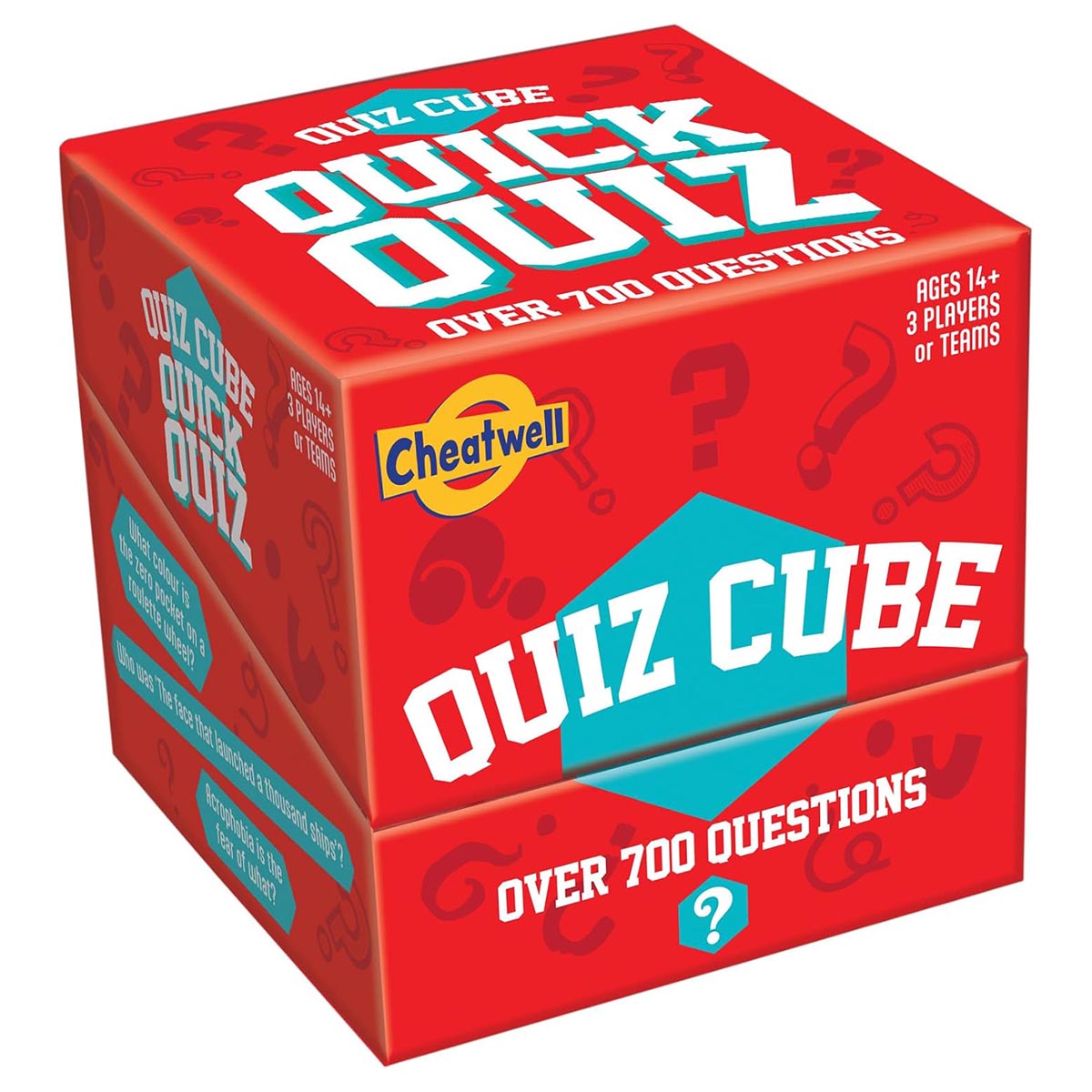 Quiz Cube Quick Quiz Card Game — Booghe