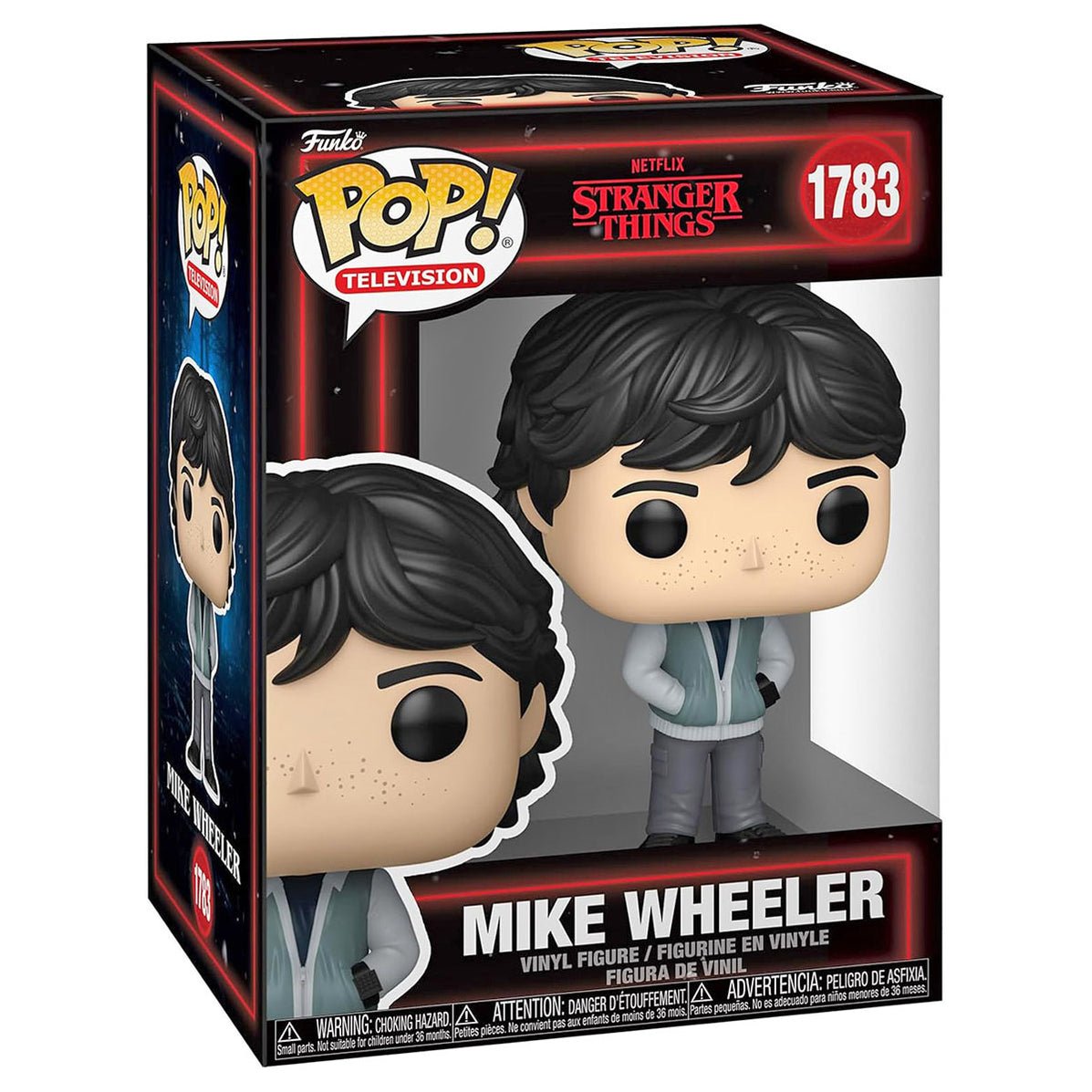 Funko Pop! Television: Stranger Things S5: Mike Wheeler Vinyl Figure ...