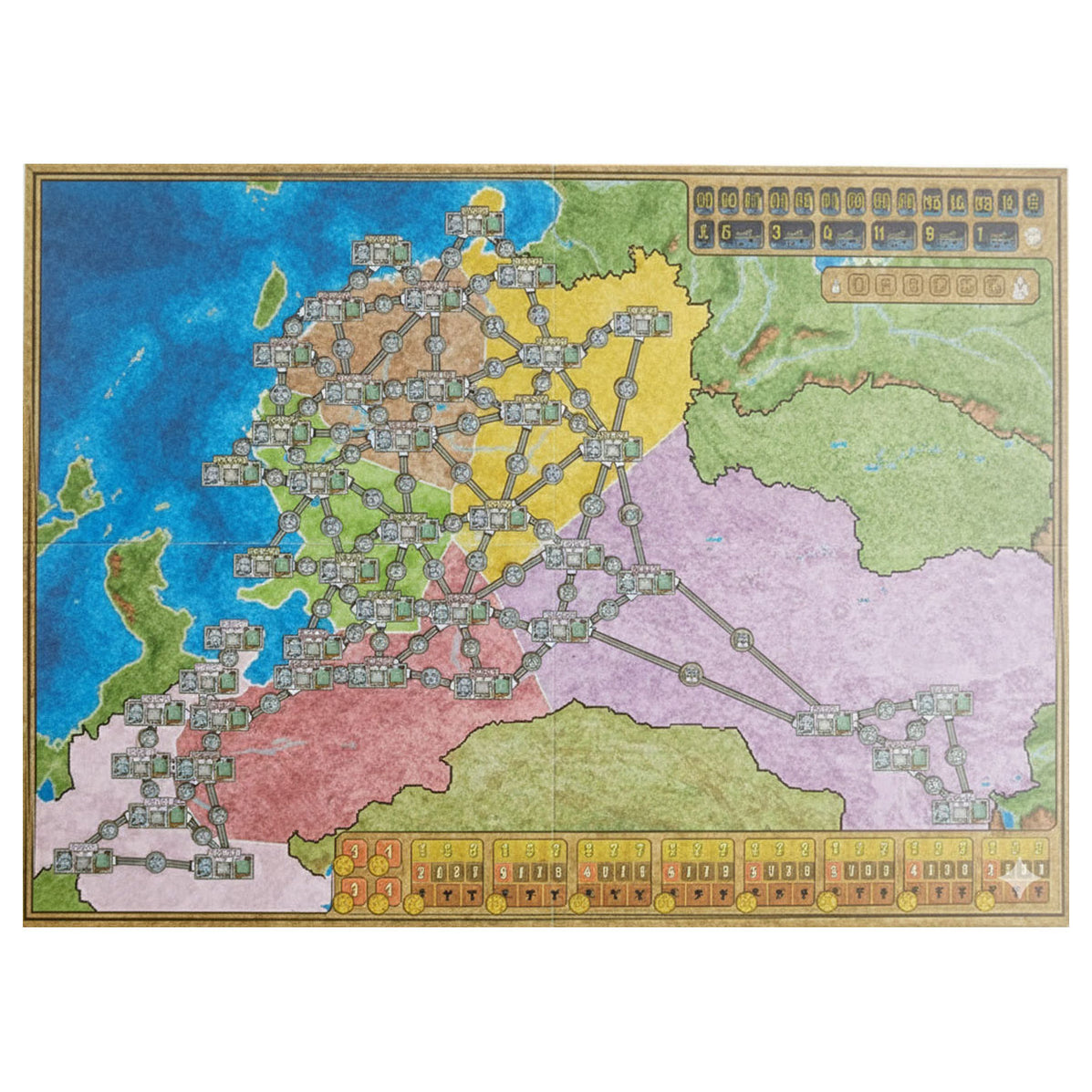 Power Grid Expansion: Central Europe 2nd Edition Game — Booghe