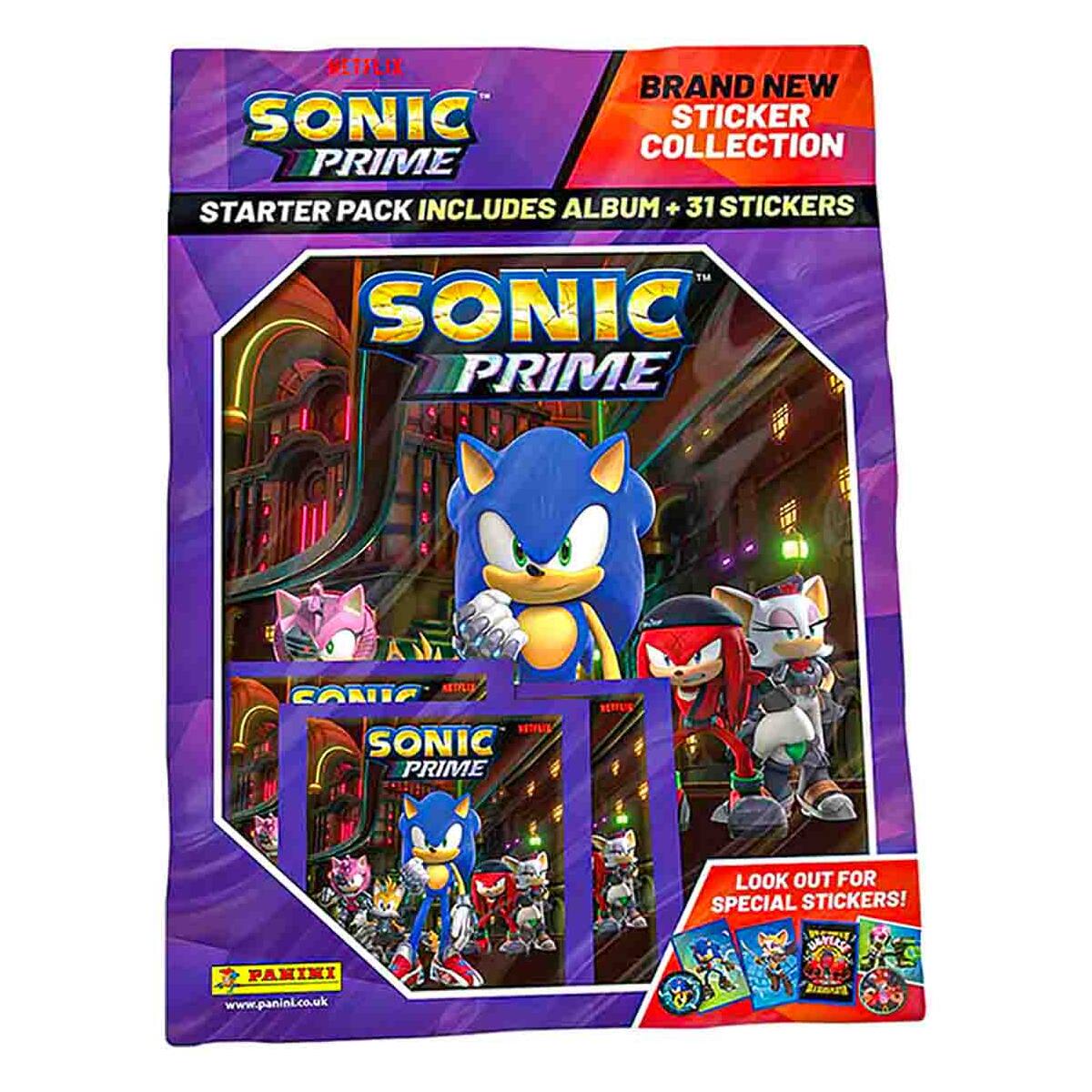 Panini Sonic Prime Sticker Collection Starter Pack — Booghe