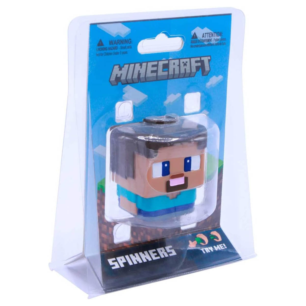 Minecraft Steve Spinners Fidget Toy — Booghe