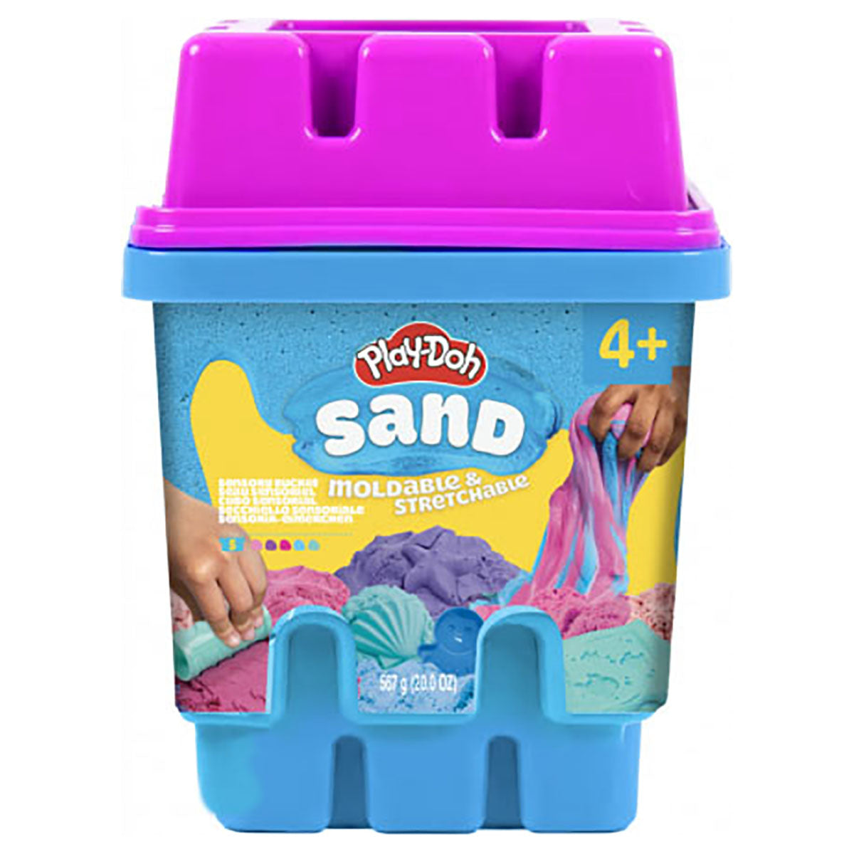 Play-Doh Sand Castle Sensory Bucket — Booghe