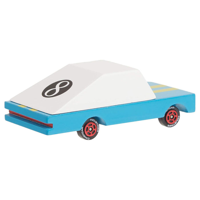 CandyLab Candycar Blue Racer Wooden Vehicle — Booghe